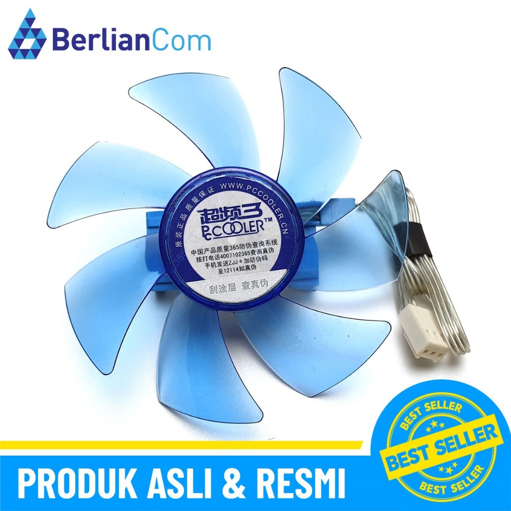 Pccooler SPA92 87mm CPU Cooler Blue LED Fan | Shopee Singapore