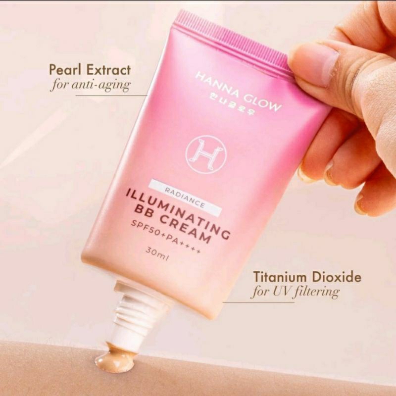 Hanna Glow Illuminating BB Cream SPF 50+PA++++ | Shopee Singapore