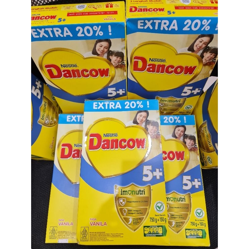 !! Nestle Dancow 5+ Vanilla 750 gr + 150 grams / HONEY / CHOCOLATE ...