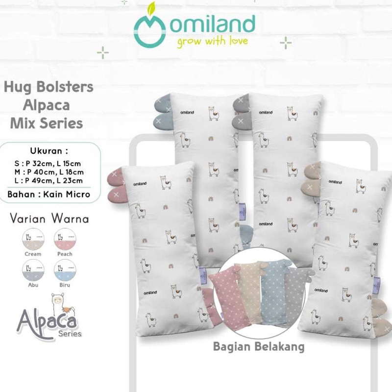Omiland Cuddle Hug Bolster Comfortable Baby Sleeping Bolster Pillow ...