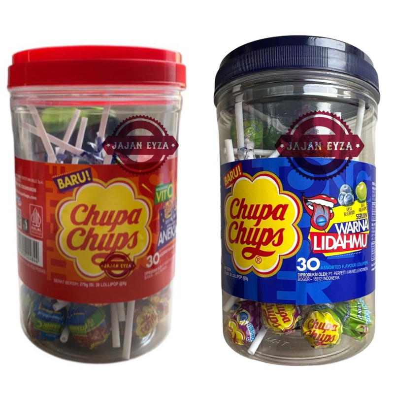 Mentos chupa chups vitamin c jar / healthy lollypop candy / lollipop ...