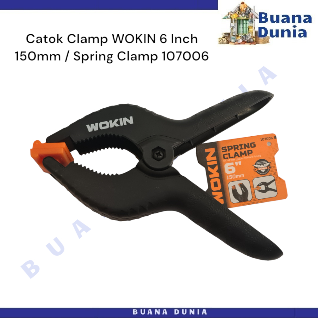 WOKIN 6 Inch 150mm Clamp Vise | Spring Clamp | Clamp Tool | Vise Clamp ...