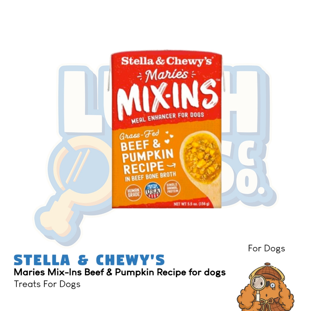 Stella & Chewy's Maries Mix-Ins Beef & Pumpkin Recipe Meal Enhancer For ...