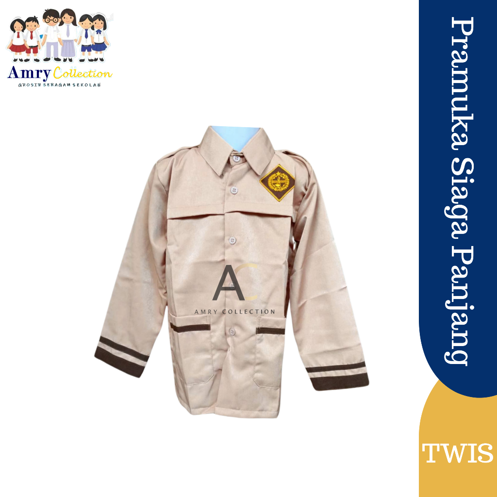 School Uniform Scout Clothes Standby SD List Brown Long Sleeve By ...