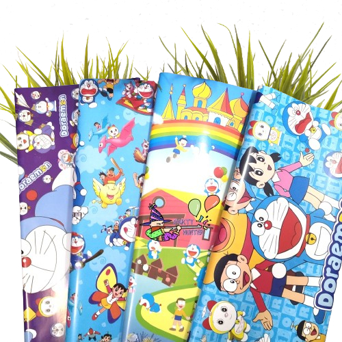 Glossy Doraemon Gift Paper (5 Sheets) | Shopee Singapore