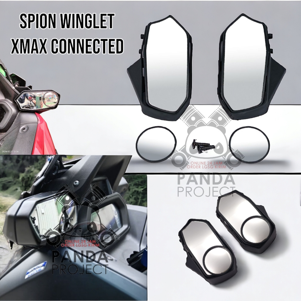 Yamaha XMAX Connected Body Mirror 2023-2024 Ear XMAX Mirror | Shopee ...