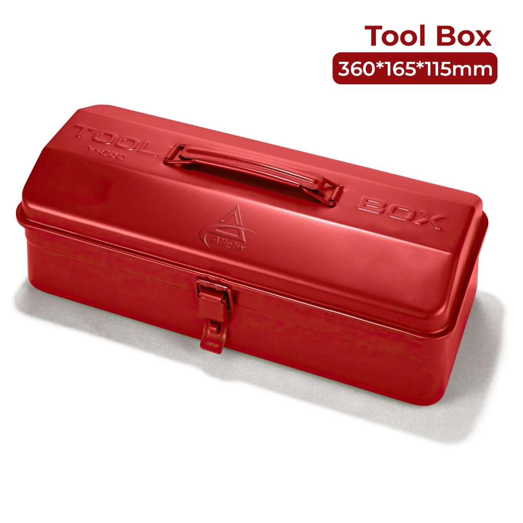 Allefix Metal Toolbox One Tier Tool Box 6565 | Shopee Singapore