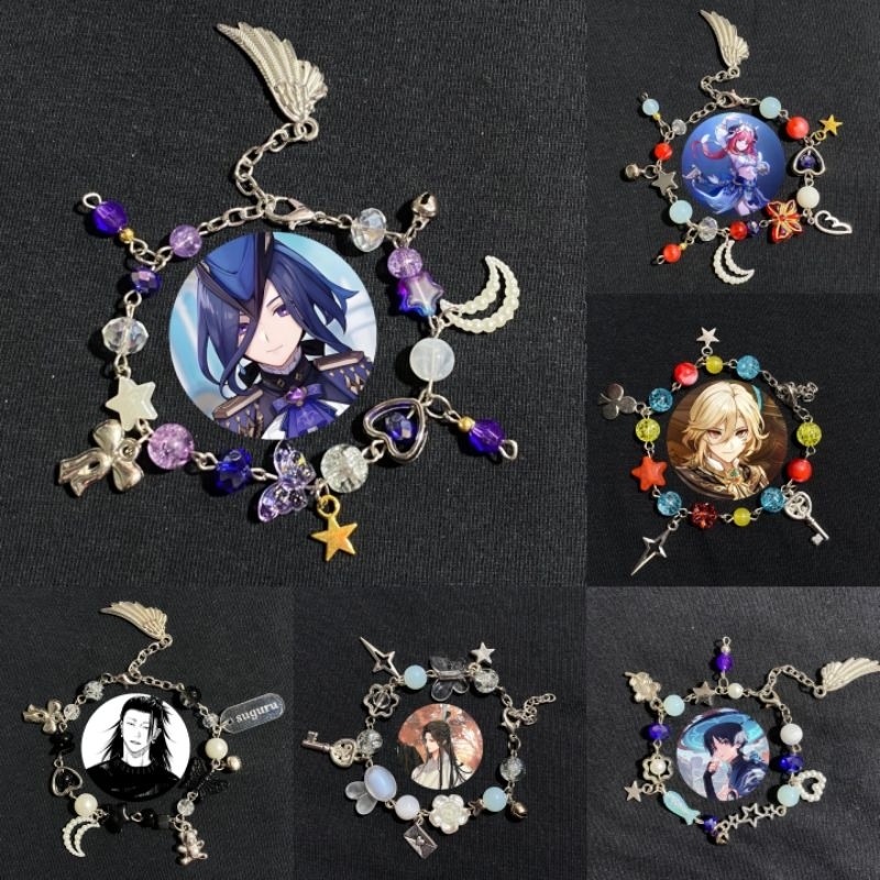 Character bracelet | Genshin genshin | Anime | Gojo satoru | Suguru ...