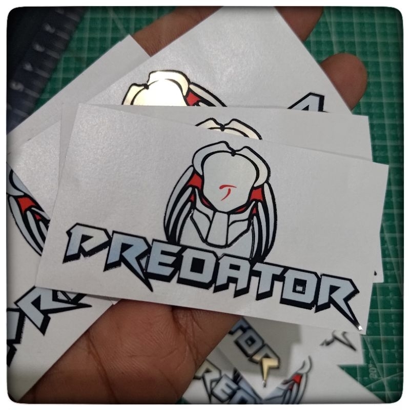 Predator logo stickers, predator cutting stickers | Shopee Singapore