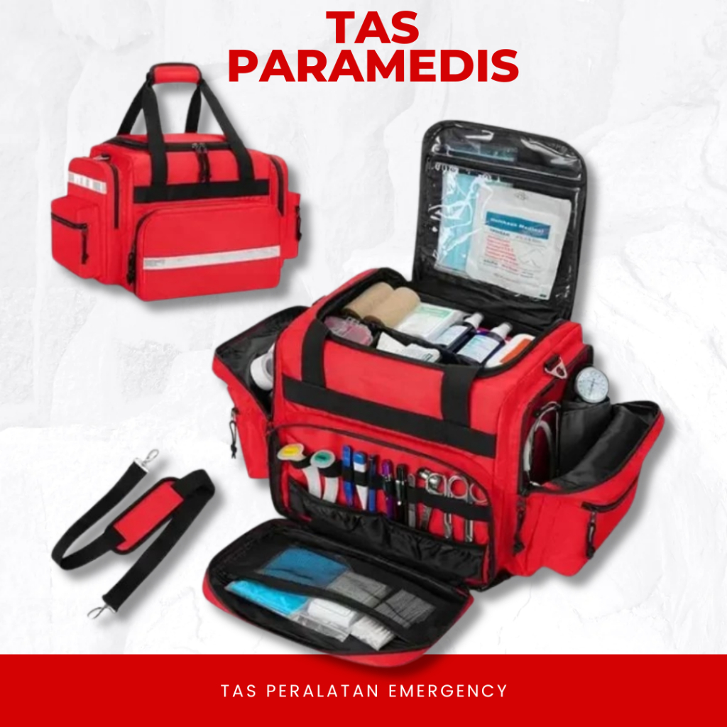 PERALATAN Medicine Bag/Health Officer Equipment Travel Bag/P3K ...