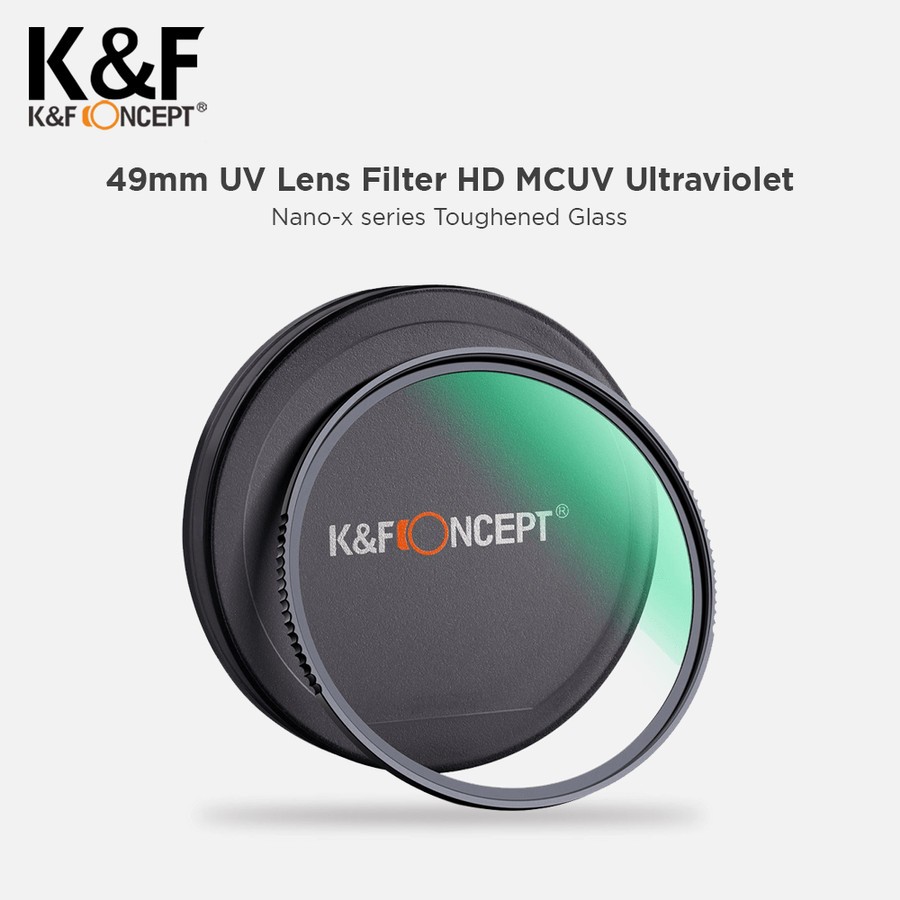 Knf Concept 49mm Filter Nano-X HD MC UV Filter Multi Coating K&F ...