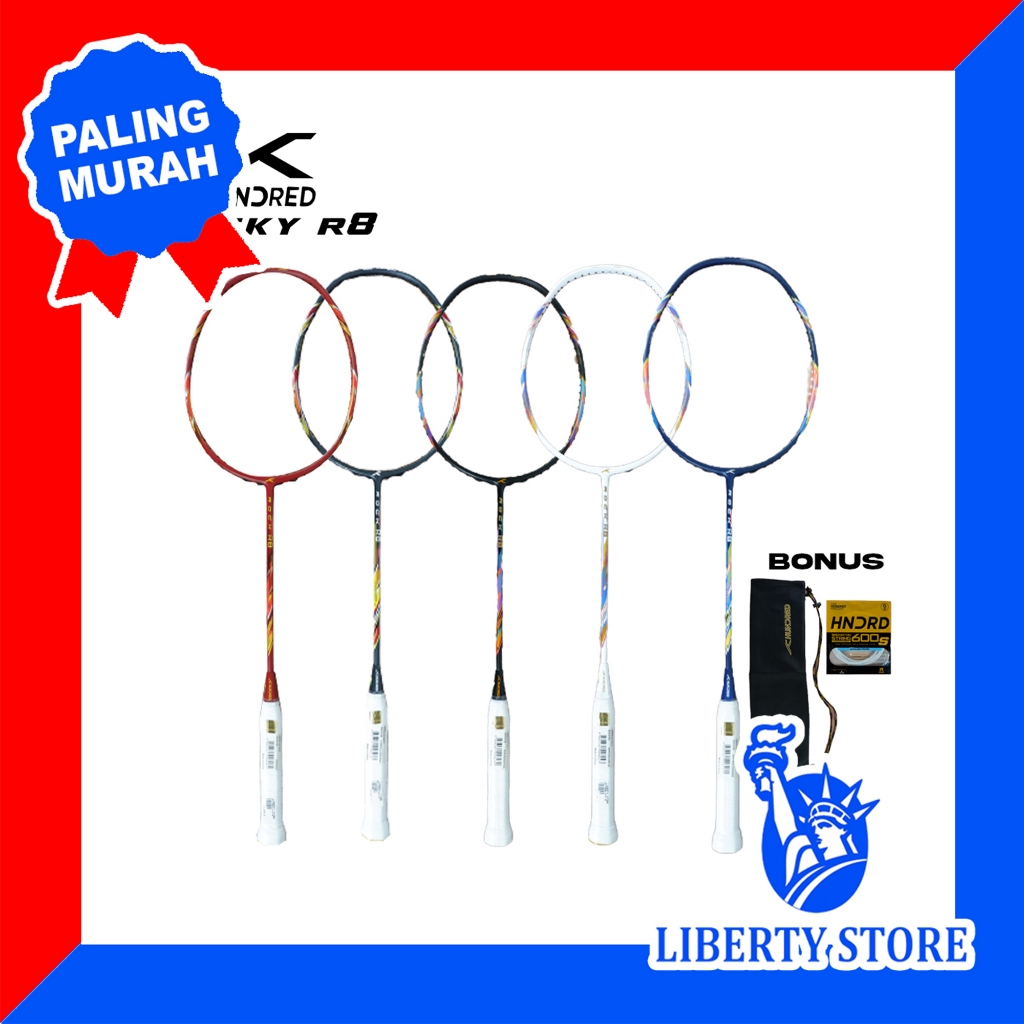 HUNDRED ROCK R8 IMPORT Badminton Racket 100% Original | Shopee Singapore