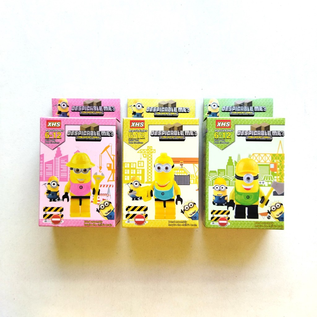 Haseyo GIFT SHOP | Lego Bricks Minions Despicable Me Mini Figure | Xhs ...