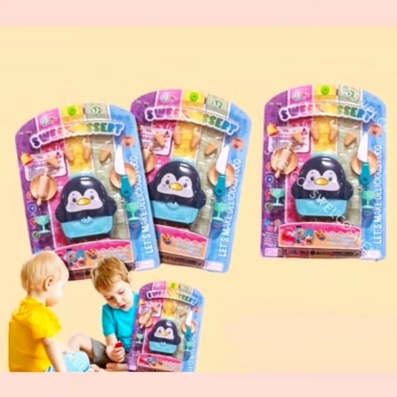 Big!! Ice CREAM SUITcase SET (Refrigerator Dessert Pretend Play ICE ...