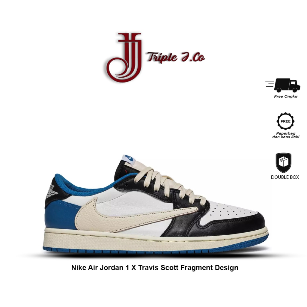 Nike Air Jordan 1 X Travis Scott Fragment Design | Shopee Singapore