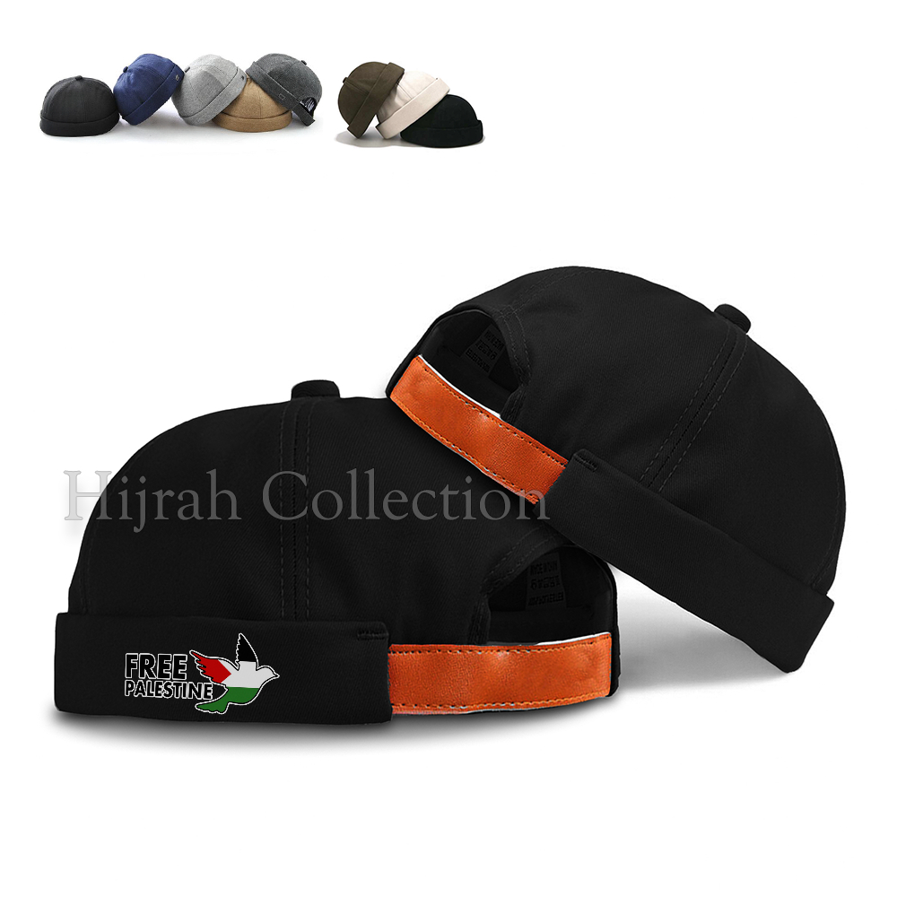 Free PALESTINE peci Caps/Kopiah/brimless/Miki hat premium peci UAS peci ...