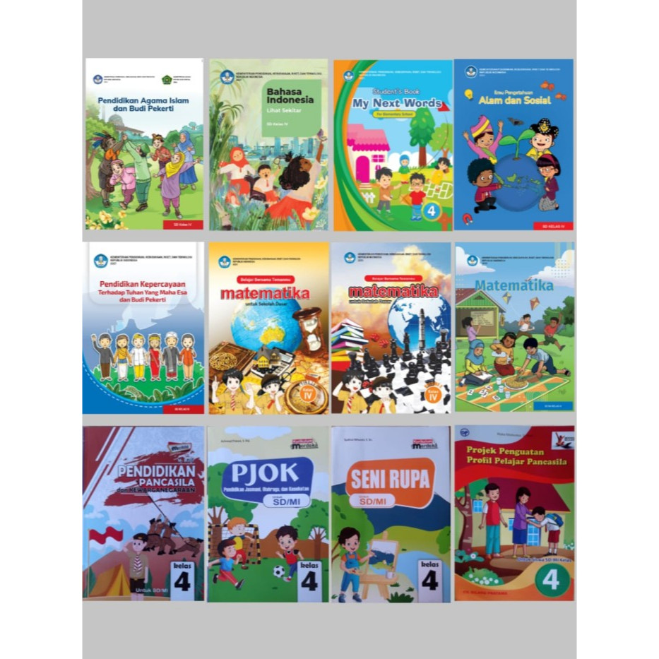 MATA Independent Curriculum Book for Grade 4 Elementary School and MI ...