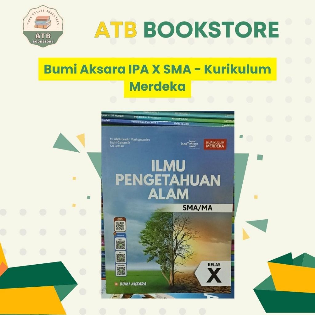 Natural Science (IPA) Book for Class 10 SMA/MA Merdeka Curriculum ...