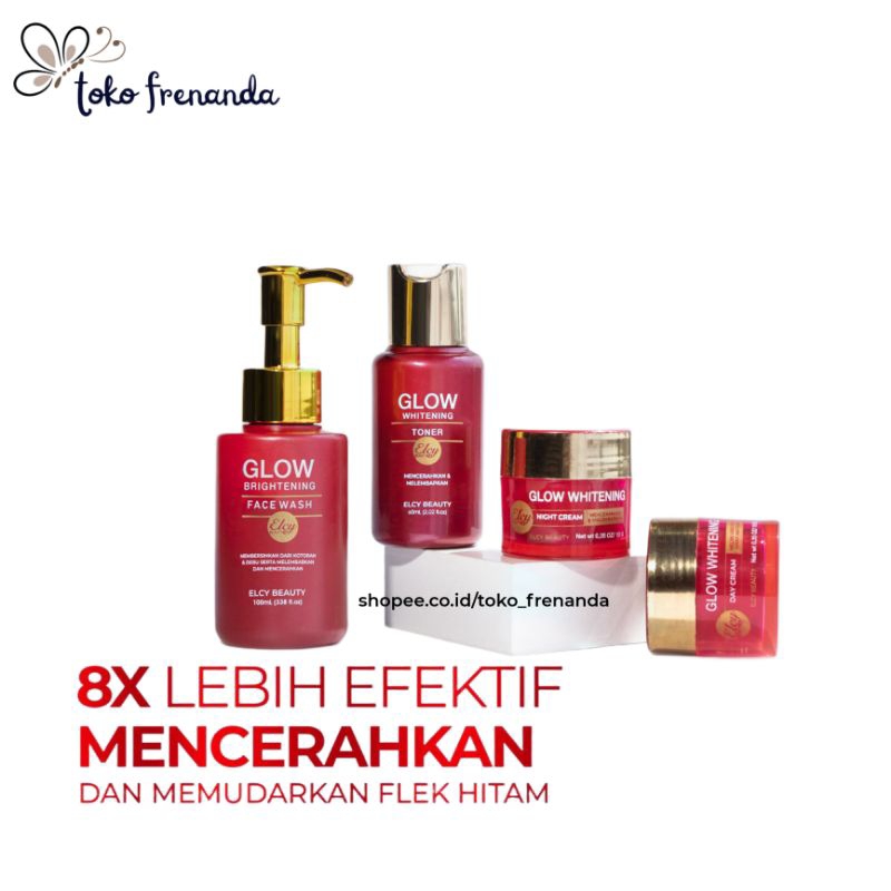 Glow BRIGHTENING BY ELCY BEAUTY 1 PACKAGE | Shopee Singapore