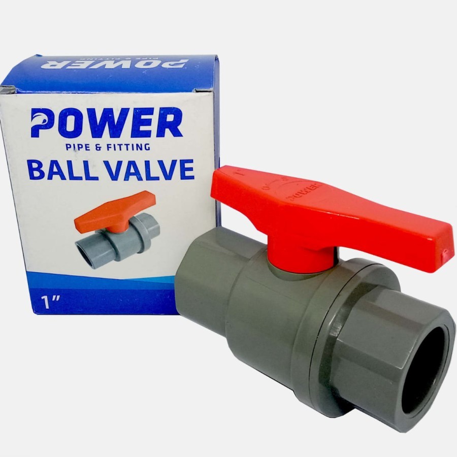 Plain PVC Stop Valve POWER MAX 1/2" Inch/ 3/4"/ Thick Avian Brands ...