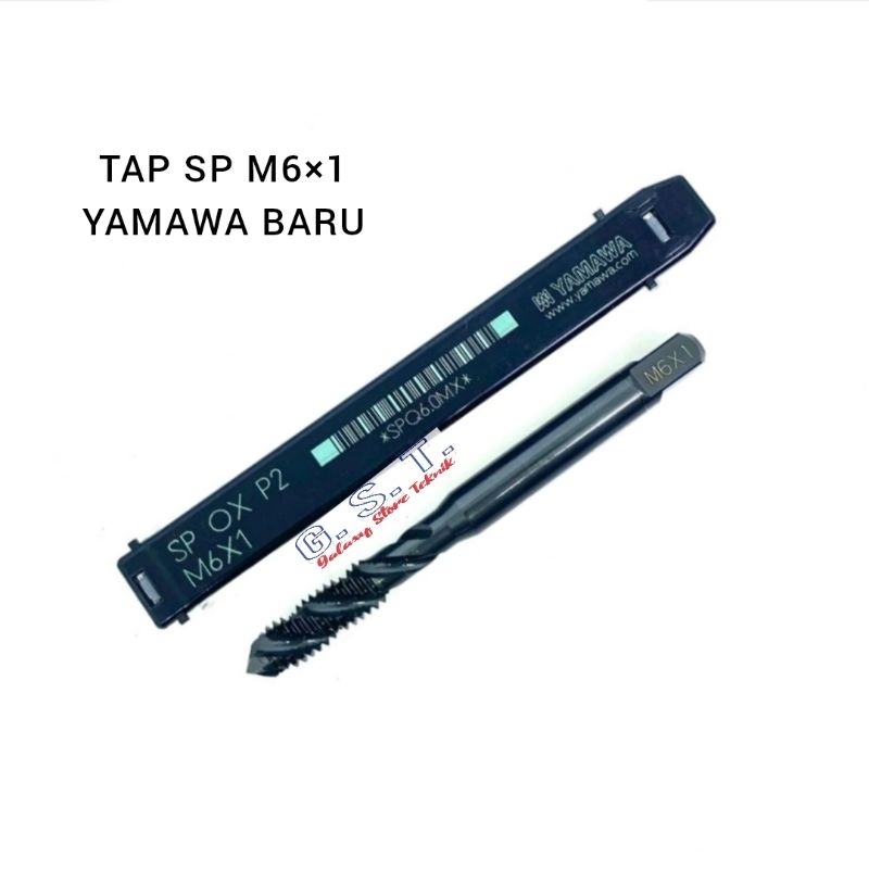 MESIN Spiral Tap M6 × 1 YAMAWA Tap Machine Tap SP OX P2 M6×1 Yamawa ...