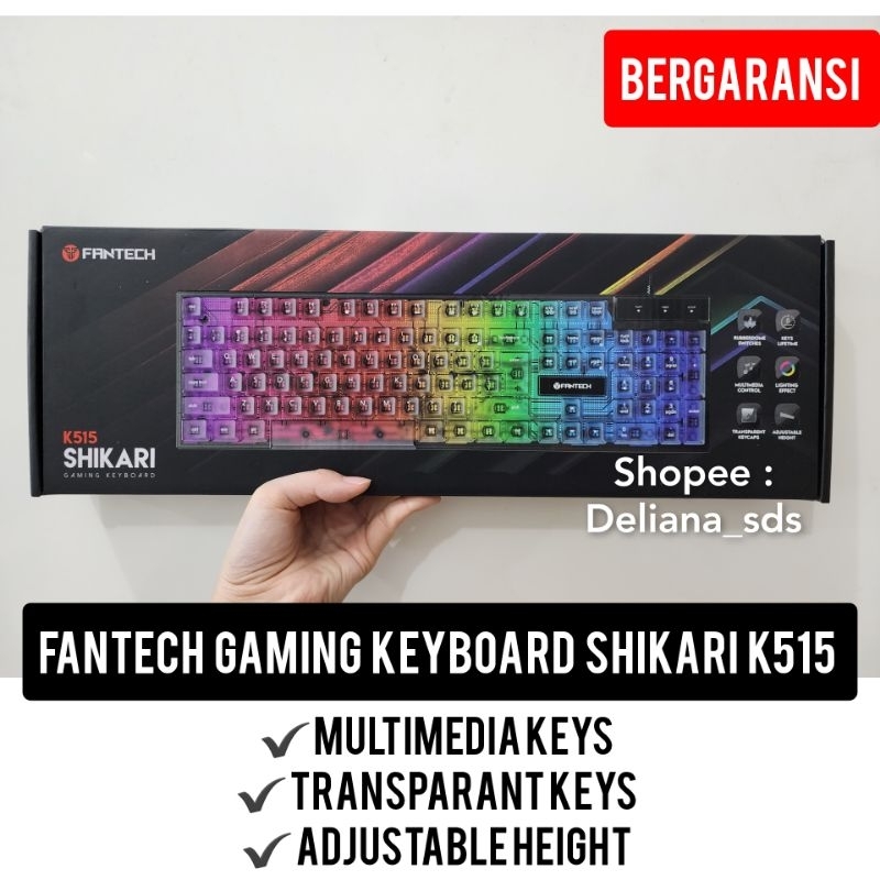 Fantech Shikari K515 Keyboard 1 Year Official Guarantee Fantech Shiraki K515 Gaming Keyboard ...