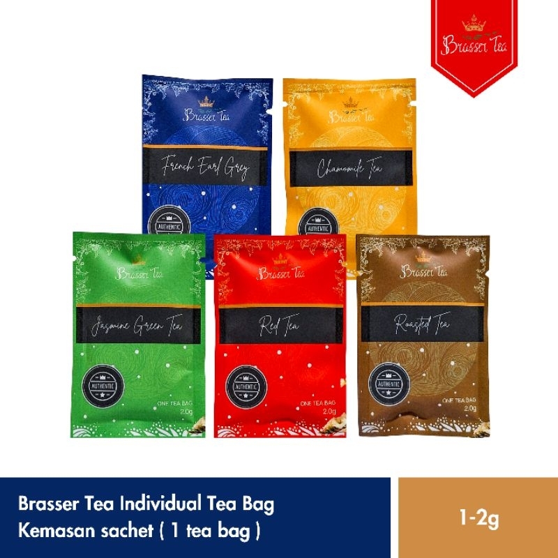 Brasser Tea Individual Tea Bag | Sachet Packaging (1-2gr) | Shopee ...