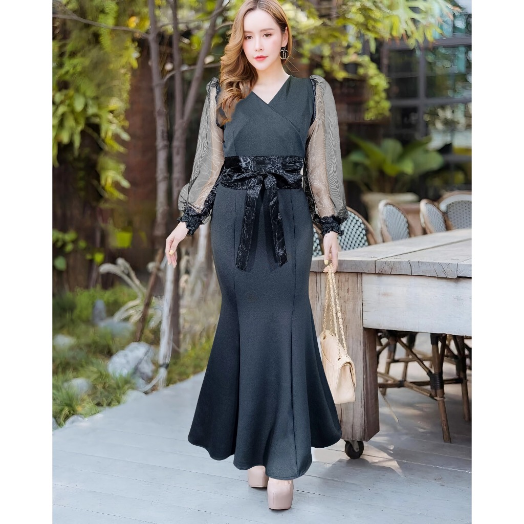 Joanne Fashion - Long Dress Party Invitation Women Luxury Elegant ...