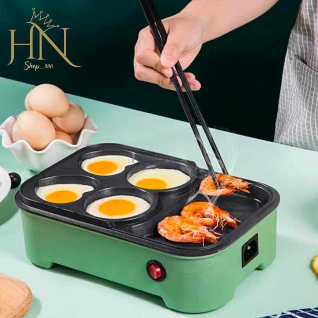 Omelette pan cake electric non-stick egg mold frying pan | Shopee Singapore