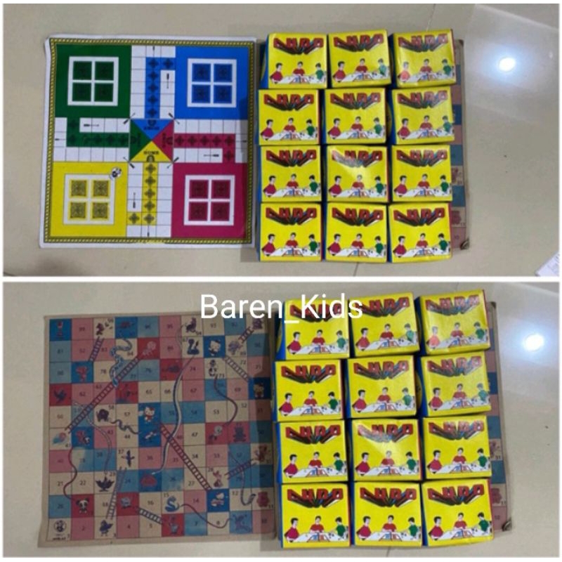 Ludo and Snakes and Ladders Toys / Ludo Old Toys 2 In 1 Paper Ludo ...