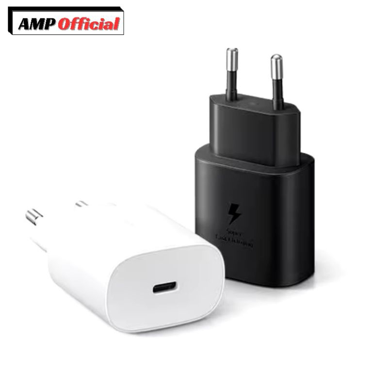 Samsung POWER ADAPTER Charger Head USB-C Type-C 25W SAMSUNG A55 5G, A35 ...