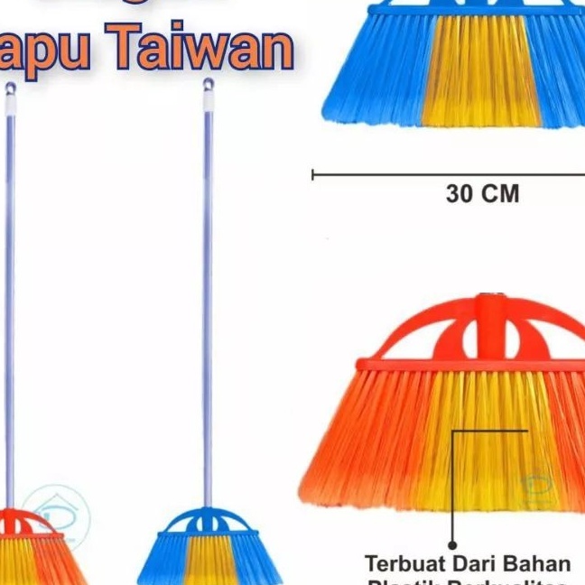 Limited ORIGINAL THICK TAIWAN DRAGON NYLON BROOM PLUS HOUSE PAGE FLOOR ...