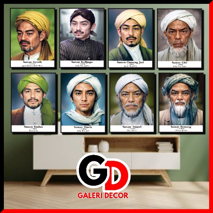 Gp FOTO WALISONGO PLUS Frame 6R & 10R WALI SONGO FULL HD ads Gallery FOTO BOGOR | Shopee Singapore