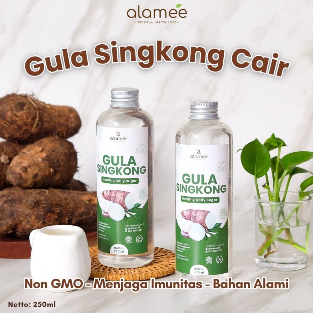 Alamee Organic Liquid Cassava Sugar Low Calorie Sweetener Diet ...