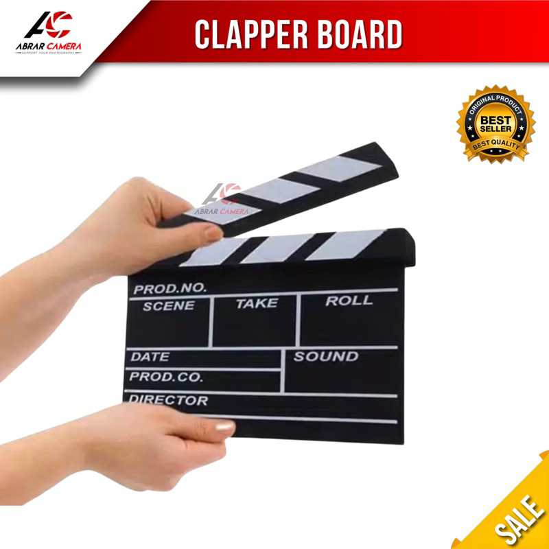 Woopower Professional Action Roll Camera Board Clapper Board Classical ...