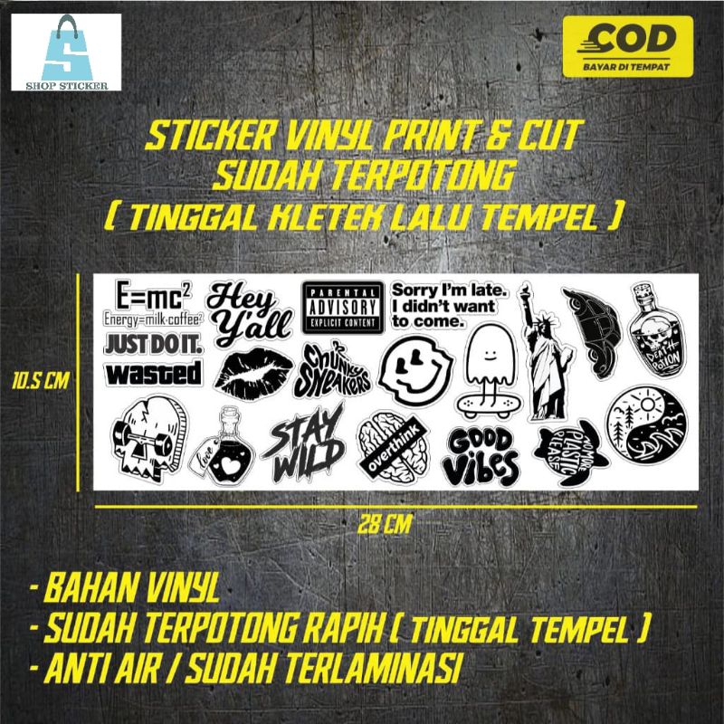 Sticker SET PACK COOL VIRAL STICKER PRINT STICKER | Shopee Singapore