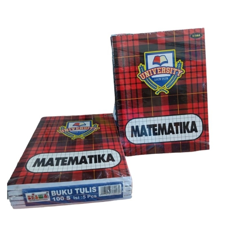 Student/mathematics Small Box Book Contains 100 Sheets (5 Books ...