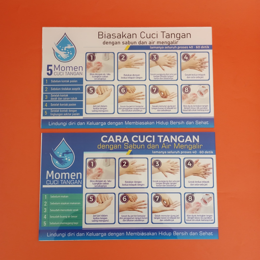 Acrylic 5th Hand Washing Moment - Acrylic How To Wash Hands - Acrylic ...