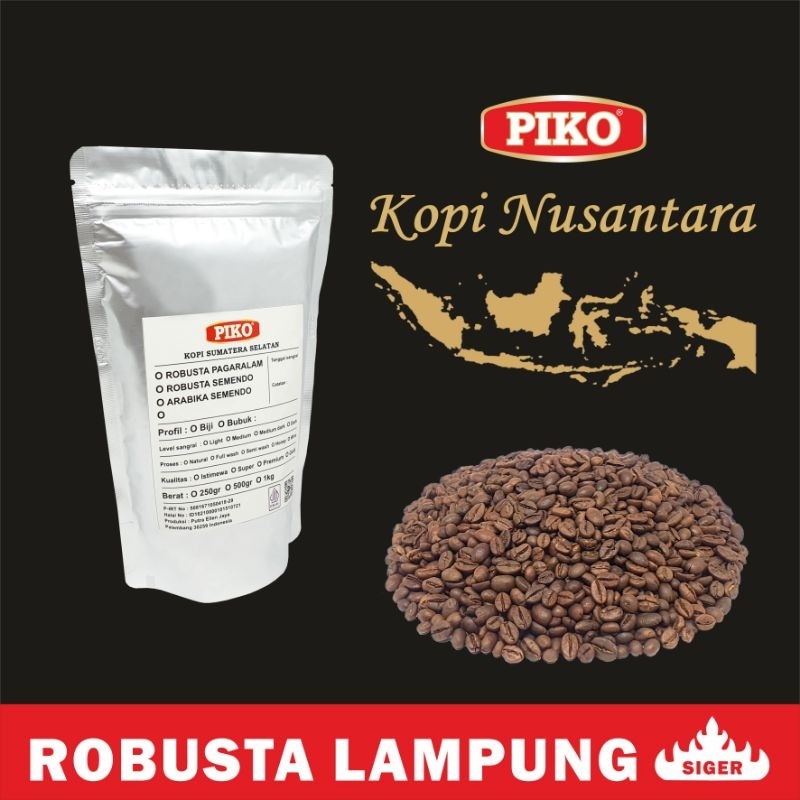 Lampung Super Robusta Coffee 1kg Ground Coffee Beans | Shopee Singapore