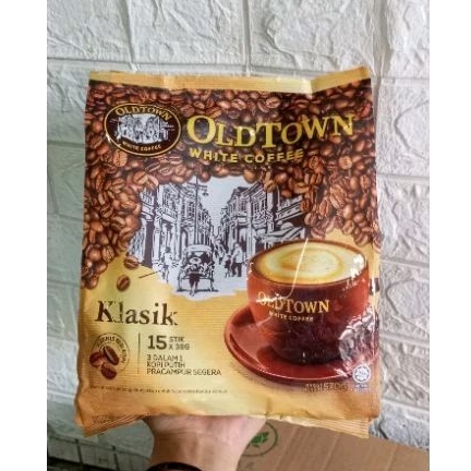 OLD TOWN white coffee (classic 3 in 1 Instant Premix White coffee ...