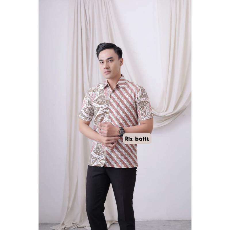 KEMEJA Seno SOFT Short Shirt/RIZ BATIK | Shopee Singapore