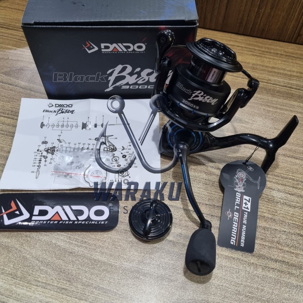 Reel DAIDO BLACK BISON 2000/3000 (Extra Smooth) | Shopee Singapore