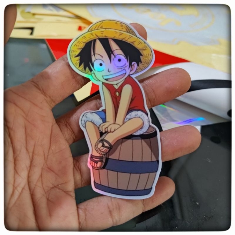 One piece logo Sticker Updated Design | Shopee Singapore