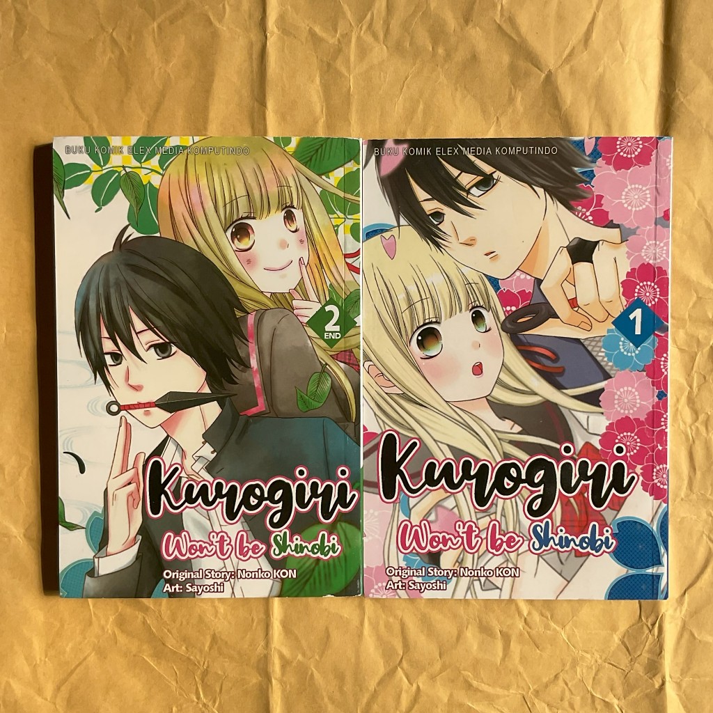 Preloved Komik Kurogiri Wo Moslem Be Shinobi Vol 1 & 2 Sets (Tamat) - Sayoshi, Nonko Kon ...