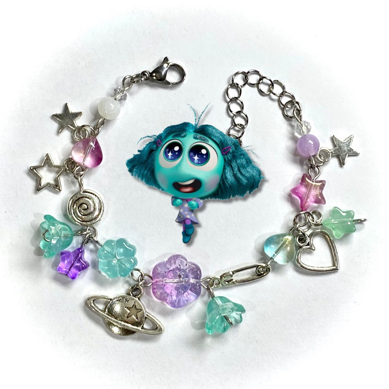 Inside out 2 bracelets | Joy | Sadness | Fear | Disgust | Anger | Envy ...