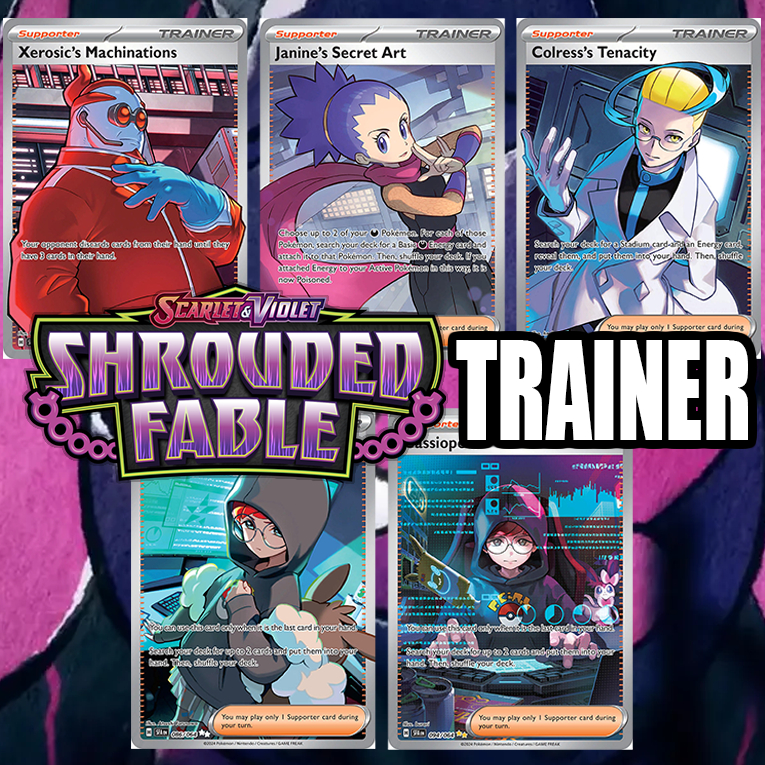 Pokemon CARD TCG HOLOGRAM SPECIAL TRAINER - SHROUDED FABLE (SFA ...