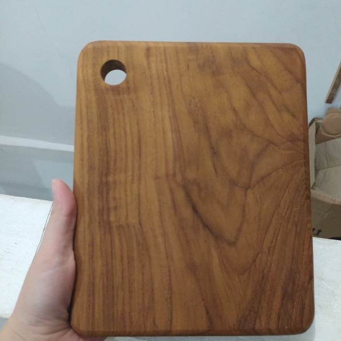 KAYU Genuine Teak Wood Cooking Cutting Board 35*20cm / Anti-Mold ...