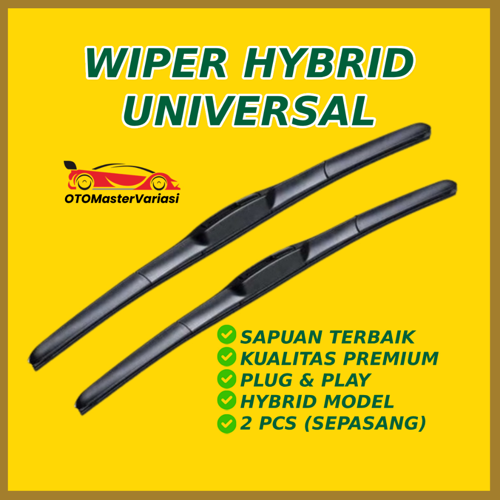Universal Hybrid Wiper For All Types Of Honda Cars | Shopee Singapore