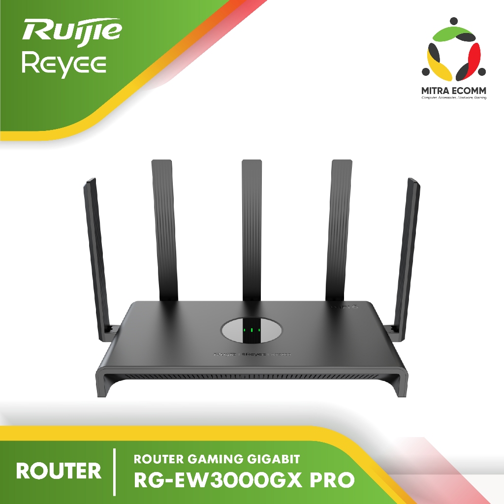 Ruijie Reyee Wireless GAMING Router RG-EW3000GX PRO 3000Mbps 2-Band ...