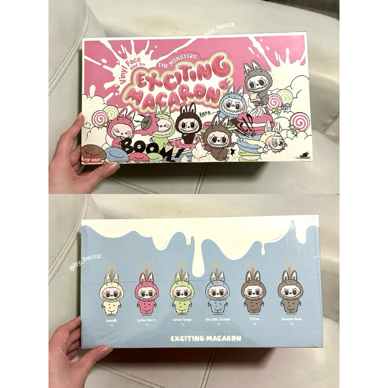 Labubu Macarons 100% Authentic Popmart Singapore | By Becca | Shopee ...